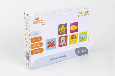 Jogo Bloquinhos Baby - Loopi Toys - Jogos Educativos - Magazine Luiza