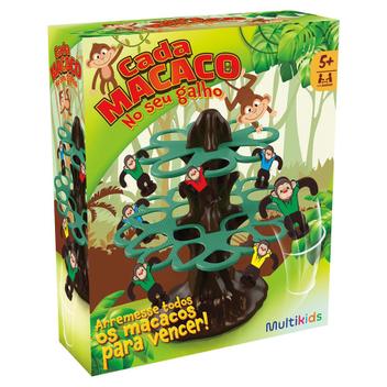 Jogo Cada Macaco No Seu Galho Multikids - BR1775 - Outros Jogos ...