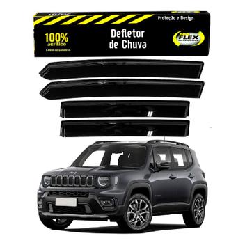 Jogo Calha Defletor Chuva Renegade 1.3 2.0 2022 A 2023 - Ecoflex ...