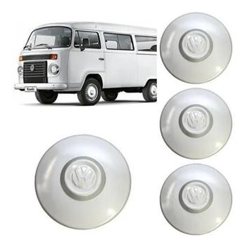 Jogo Calotas Kombi Clipper Fusca Brasilia Plast. Cromado - Callmax ...