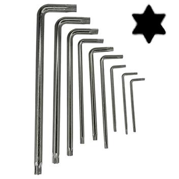 Jogo Chave Torx 9 Unidades J10 com Suporte - Barcelona - Chave Torx ...