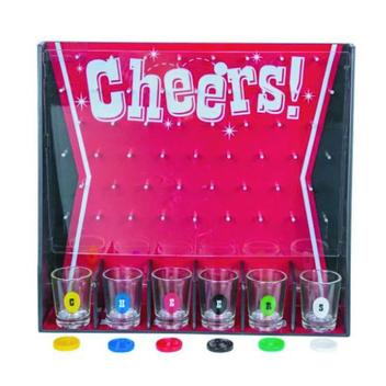 Jogo Cheers Vertical Drinking game Shot com 6 Copos - Generic - Bar e ...
