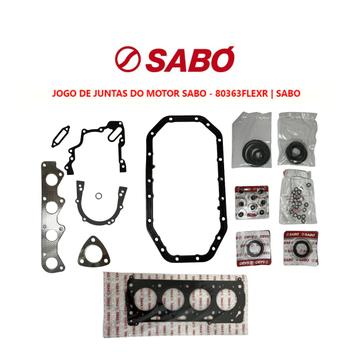 Jogo Completo Junta Motor Sabó Volkswagen Fox 1.0 8V 2009 A 2014 ...