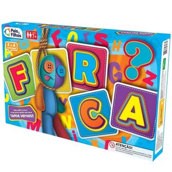 Jogo da Forca Educativo Pais & Filhos Ref.:7173-1 - Brinquedos ...