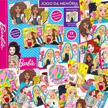 Jogo da Memória Barbie e suas Amigas - 12 Pares - Fun 8688-9 - Jogos de ...