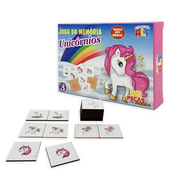 Jogo da Memória Infantil em madeira Alf - Jogos de Memória e Conhecimento - Magazine Luiza