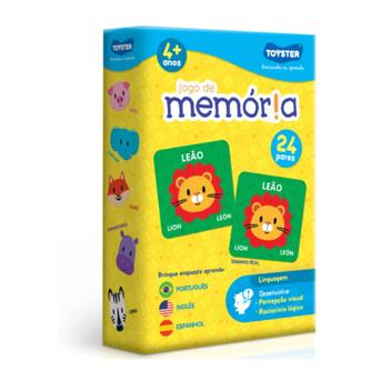 Jogo da Memória Linguagem Jak Trilíngue - 48 Cartas - Jogos Educativos ...