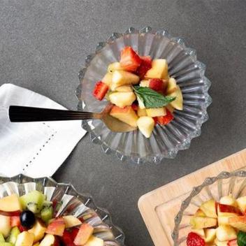 Jogo de 24 Vasilha de Vidro 340ML Salada de Fruta Creme Mousse - EM ...