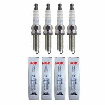 Jogo De 4 Velas Ignição Ngk Iridium Laser Silzkr7C11S - Vela de Ignição ...