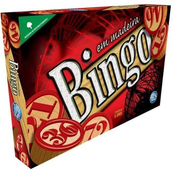Jogo De Bingo em madeira com 36 Cartelas Pais & Filhos - Pais E Filhos ...