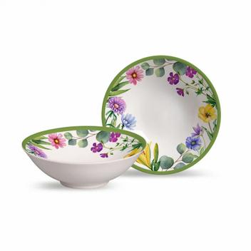 Jogo de Bowls Easter Garden Páscoa Alleanza com 6 Pçs - Prato Raso ...