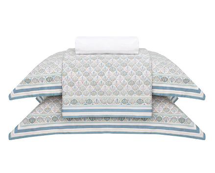 Jogo de Cama Buddemeyer Vision Lanvin Casal - Cetim 300 Fios - Jogo de ...