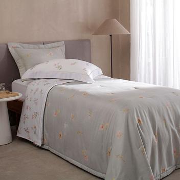 Jogo de Cama Solteiro Cetim 300 Fios Buddemeyer Vision Flora 100% ...