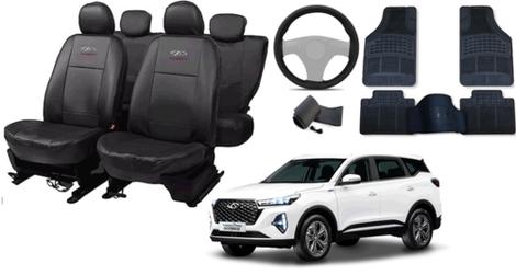 Jogo de Capa Tiggo 7 Pro 2021 a 2025 + Tapete - iron tech - Acessórios ...