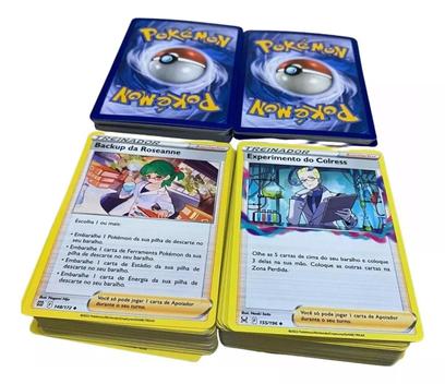 Jogo De Cartas Cartinha Cards Pokémon Colecionáveis 80unid - copag ...