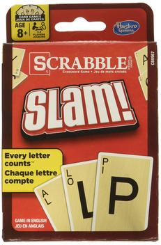 Jogo de Cartas de Scrabble Slam para Jogos em Português - Hasbro - Deck ...