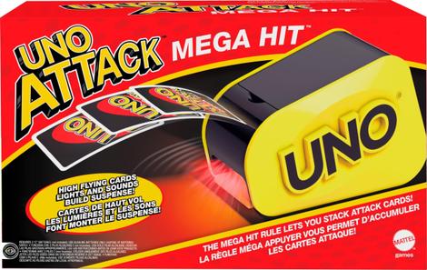 Jogo de Cartas Mattel Games UNO Attack - Lançador de Cartas - Deck de ...