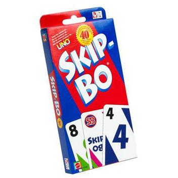 Jogo de cartas Mattel Skip-Bo - Mattel Games - Deck de Cartas ...