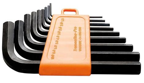 Jogo De Chave Allen Tramontina 09 Pecas 1,5-10mm Profissional ...