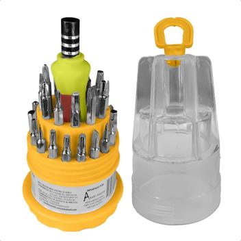 Jogo de Chave com Pontas de Precisão com 31 Peças - Barcelona - Jogo de ...