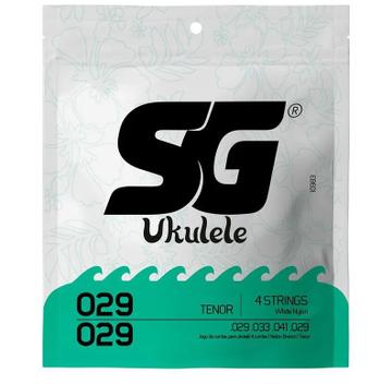 Jogo de Cordas Ukulele Tenor Nylon .029 -.029 - SG Strings - Instrumentos de Corda - Magazine Luiza