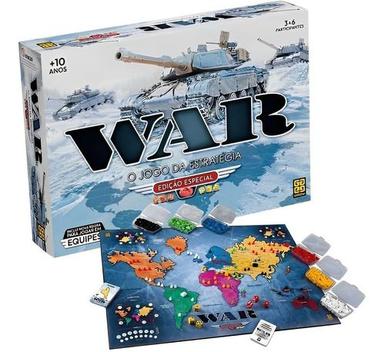 Jogo De Estratégia Tabuleiro War Grow Edição Especial - Jogos de ...