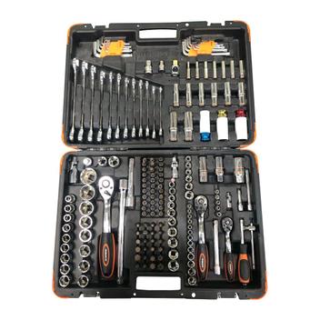 Jogo de Ferramentas 178 Pecas 1/4 3/8 1/2 Oficina Master Ref 5000r ...