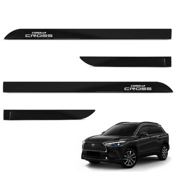 Jogo de Friso Lateral Corolla Cross 2021 A 2024 Preto Infinito - GRID ...