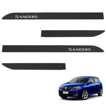 Jogo de Friso Lateral Sandero 2007 a 2024 Preto Texturizado - GRID ...
