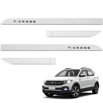 Jogo de Friso Lateral T-Cross 2020 A 2024 Branco Puro - GRID - Frisos e ...
