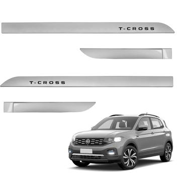 Jogo de Friso Lateral T-Cross 2020 A 2024 Prata Sargas - GRID - Frisos ...