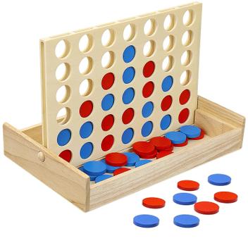 Jogo de Linha de Madeira 4 em 1 iRunning - Dobrável e Portátil para ...
