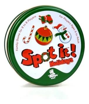 Jogo De Mesa Dobble Spot It! Holidays Com 55 Cartas - Deck de Cartas ...
