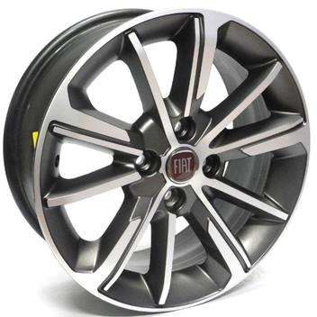 Jogo de Rodas Fiat Cronos 4X98 aro 14 GFD - Krmai - Roda de Carro ...