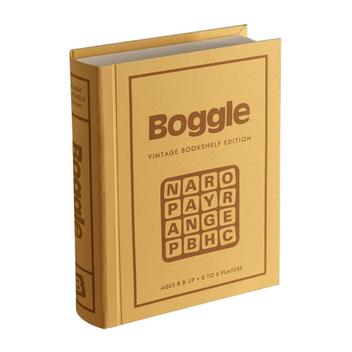 Jogo de Tabuleiro Boggle Vintage Bookshelf Edition - WS Game Company ...