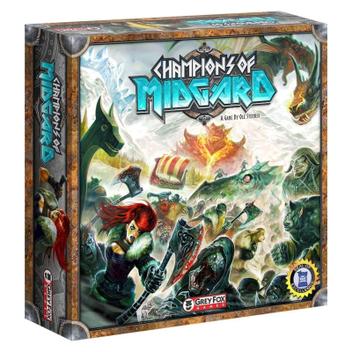 Jogo de Tabuleiro Champions of Midgard - Grey Fox Games (10+) - Livros de Games - Magazine Luiza
