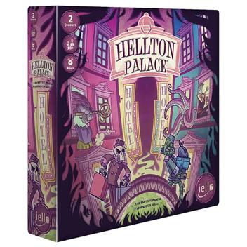 Jogo de tabuleiro IELLO Hellton Palace Strategic 2 Players 10+ Years ...