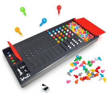 Jogo de tabuleiro KIDAMI Code Breaker Mastermind com 192 pinos - Jogos ...