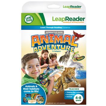 Jogo de Tabuleiro LeapFrog Leapreader Animal Adventure Kids 4-8 Anos ...