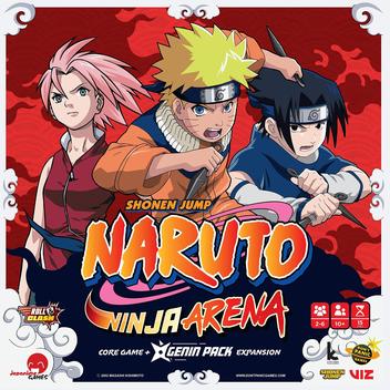 Jogo de Tabuleiro Naruto Ninja Arena - Japanime Games (com Expansões ...