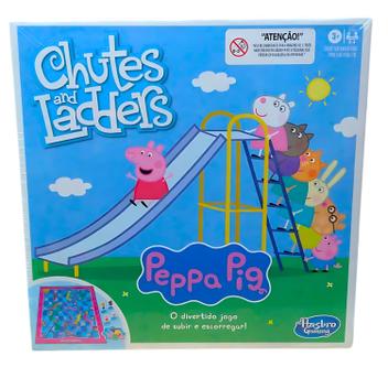 Jogo de Tabuleiro Peppa Pig Chutes And Ladders - Hasbro - Jogos de ...