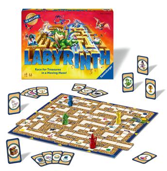 Jogo de Tabuleiro Ravensburger Labyrinth - Família (7+) - Livros de ...