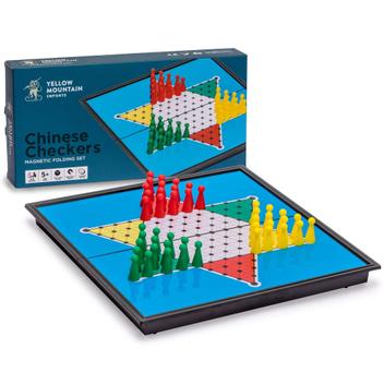 Jogo de tabuleiro Yellow Mountain Imports Chinese Checkers Halma - Jogos - Magazine Luiza