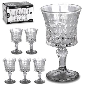 Jogo De Taça De Vidro Para Licor / Shot Com 6 Peças - ORIGINAL LINE ...