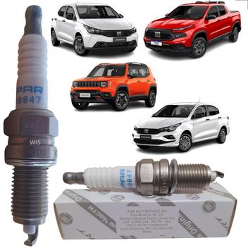 Jogo De Vela Ignição Fiat Argo 1.8 16 V E.TORQ ORIGINAL - MOPAR - Vela ...