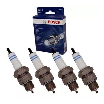 Jogo de Velas Original Bosch Brasilia Fusca Kombi e Variant a Ar - Vela ...