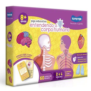Jogo Educativo Entendendo o Corpo Humano - Toyster - Brinquedos ...