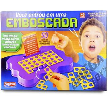 Jogo Emboscada 50 Desafios - PLASBRINK - Outros Jogos - Magazine Luiza