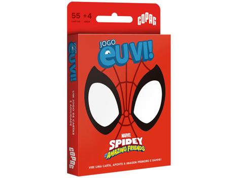 Jogo Eu Vi! Marvel Spidey Eu Vi! 55 Peças - Deck de Cartas - Magazine Luiza