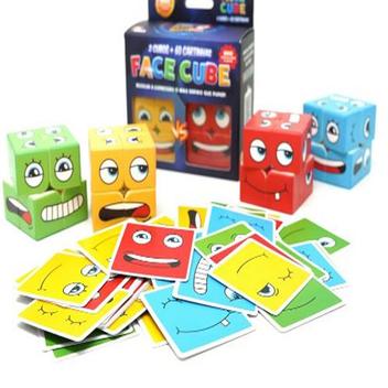 Jogo face cube (2 cubos + 60 cartas) face cube kit - CUBER - Jogos de ...